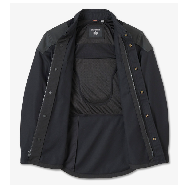 Veste de moto Willie G Skull Graphic Operative 2.0 - Harley Davidson Le ...